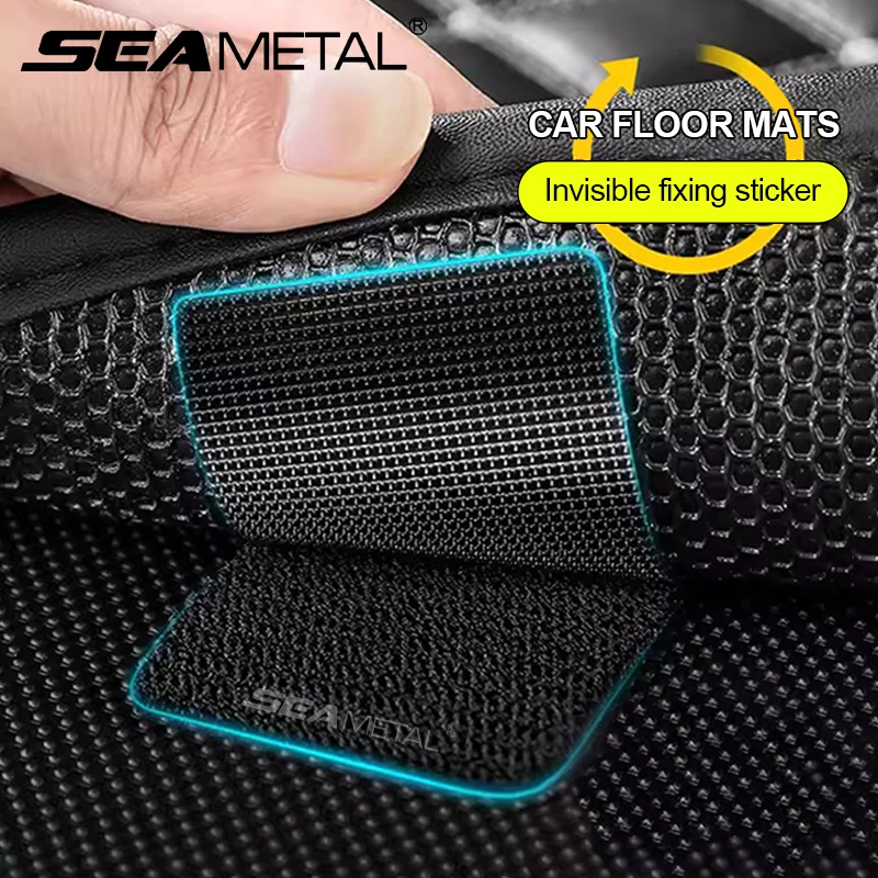SEAMETAL-Car-Floor-Mat-Fastener-Hook-and-Loop-Carpet-Fixing-Sticker ...