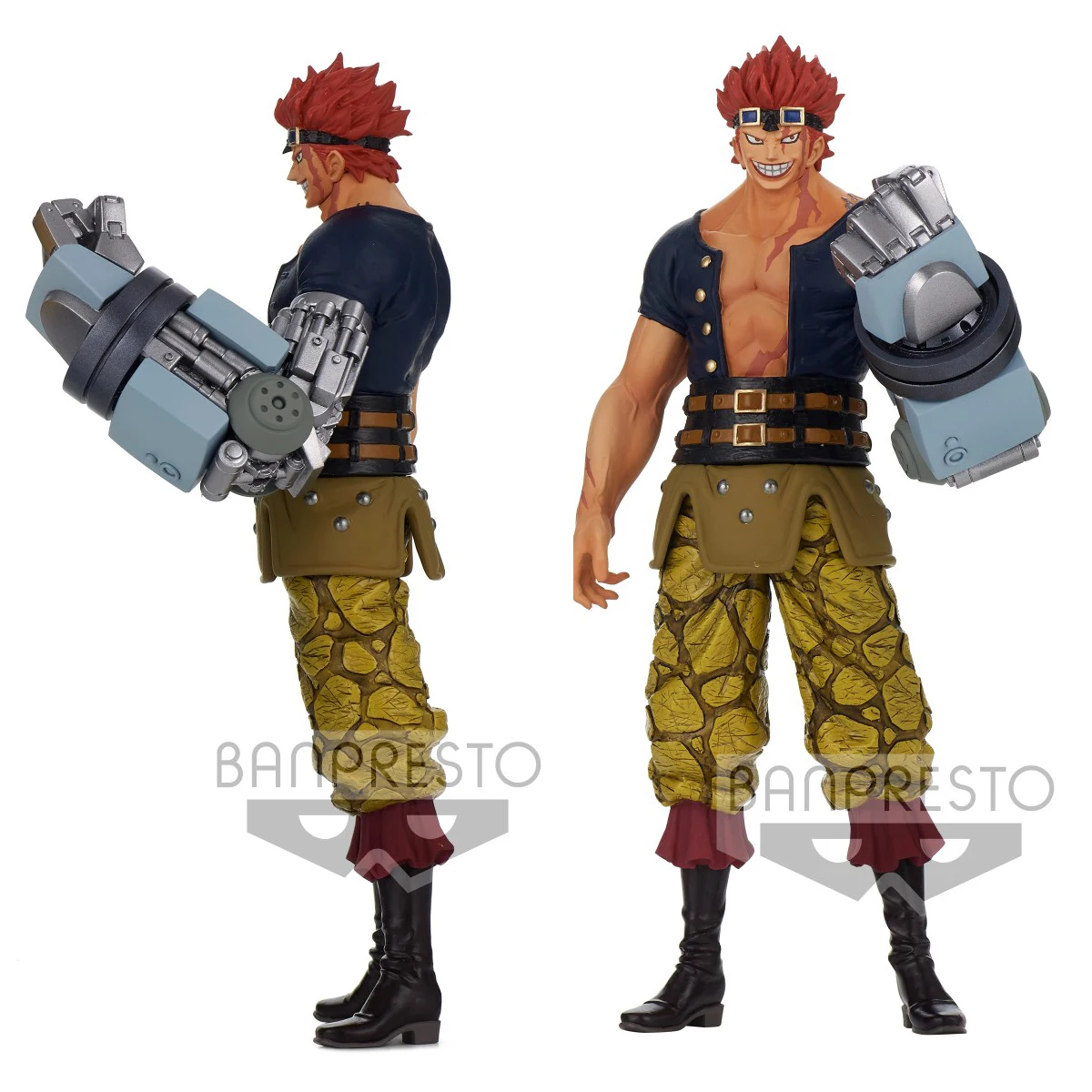 Bandai-figura-DE-ACCI-N-DE-Eustass-Kid-Land-of-Wano-juguete-Original-de ...