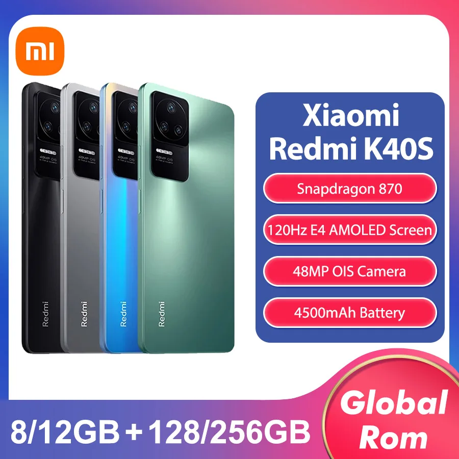Global-ROM-Xiaomi-Redmi-K40S-5G-Smartphone-Snapdragon-870-Octa-Core ...