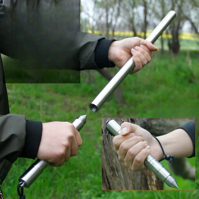 Combination-Splicing-Stainless-Steel-Filipino-Short-Stick-Car-Mounted ...