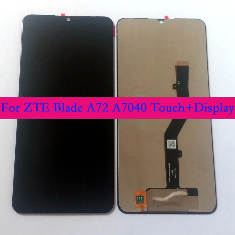 Original new for ZTE Blade A72 A72s touch screen and LCD display combo ...
