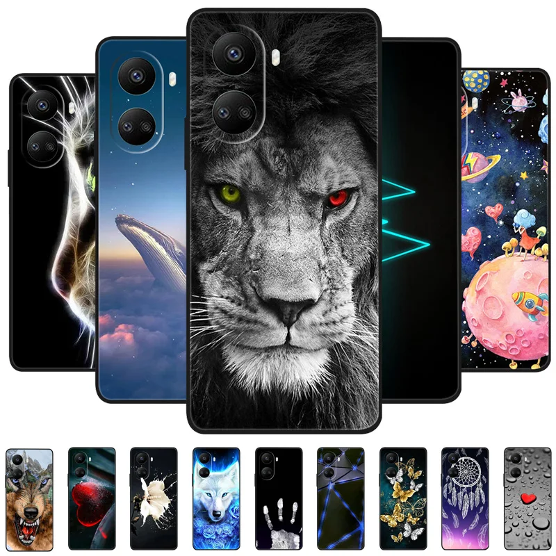 Phone Case For Huawei nova 10 SE Cover 10SE BNE-LX1 Silicone Soft ...