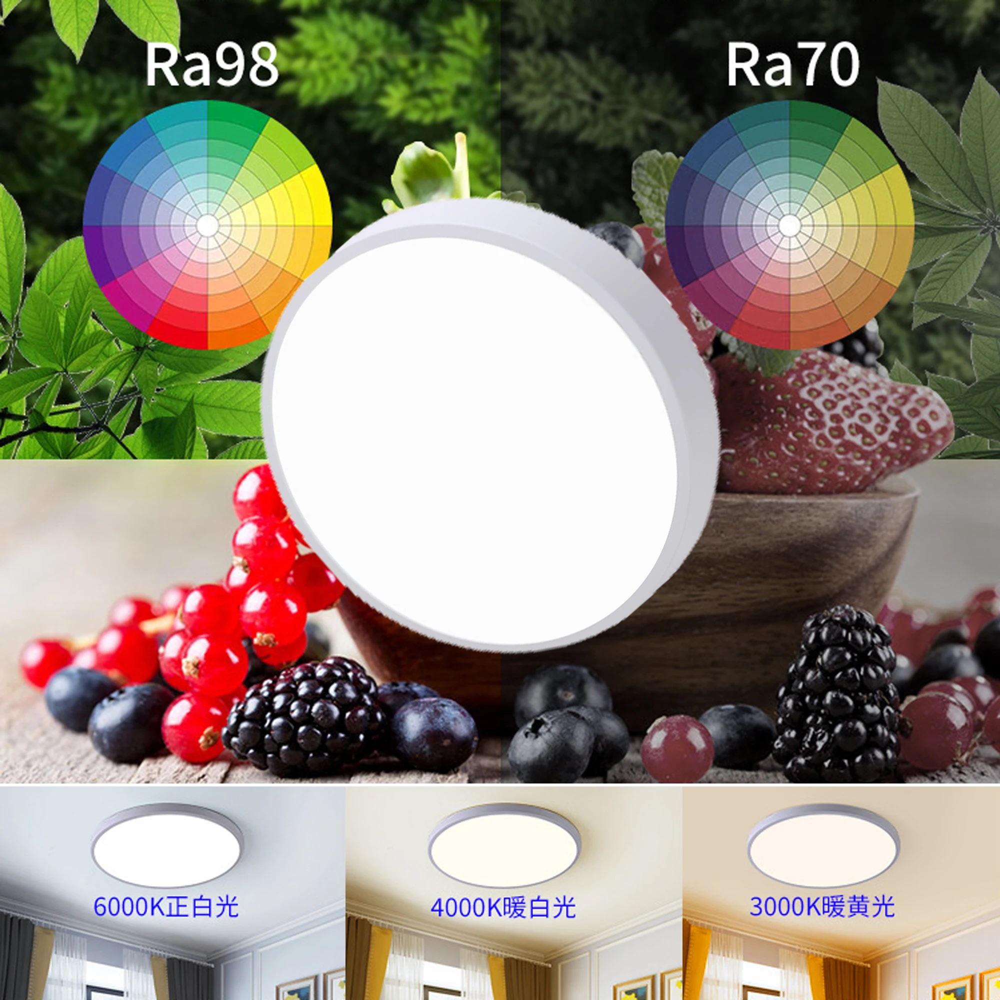High-CRI-RA-95-LED-Downlight-LED-Ceiling-Lamp-Surface-Mounted-Ultrathin ...