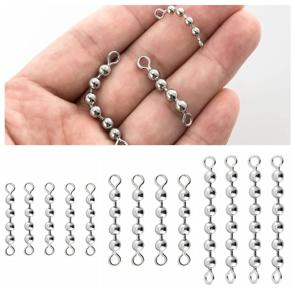Fishing Bead Chain Swivel Stainless Steel Catfish Swivels Trolling Rig ...