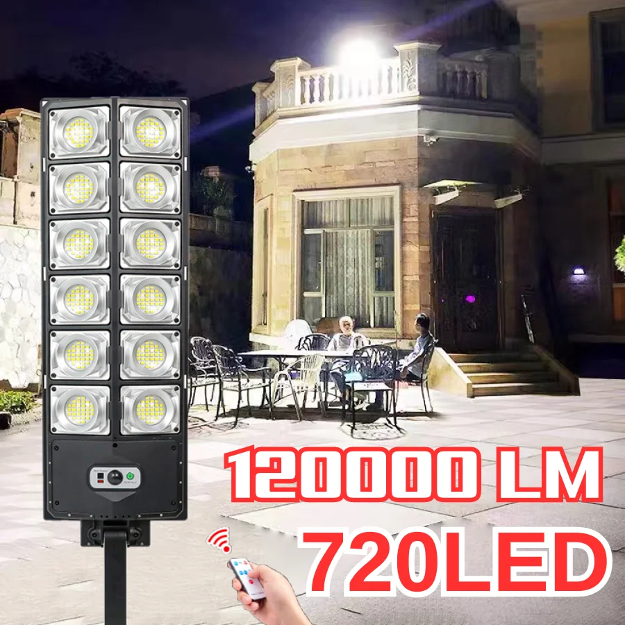 Newest-Powerful-12000LM-Solar-LED-Lights-Outdoor-Super-Bright-720LED ...