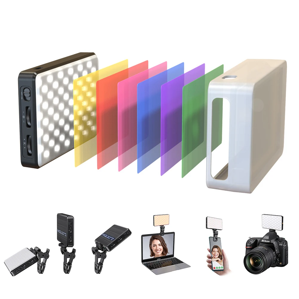 Camera-Light-Phone-Clip-6-Kind-Of-Color-Card-Soft-Light-Cover ...
