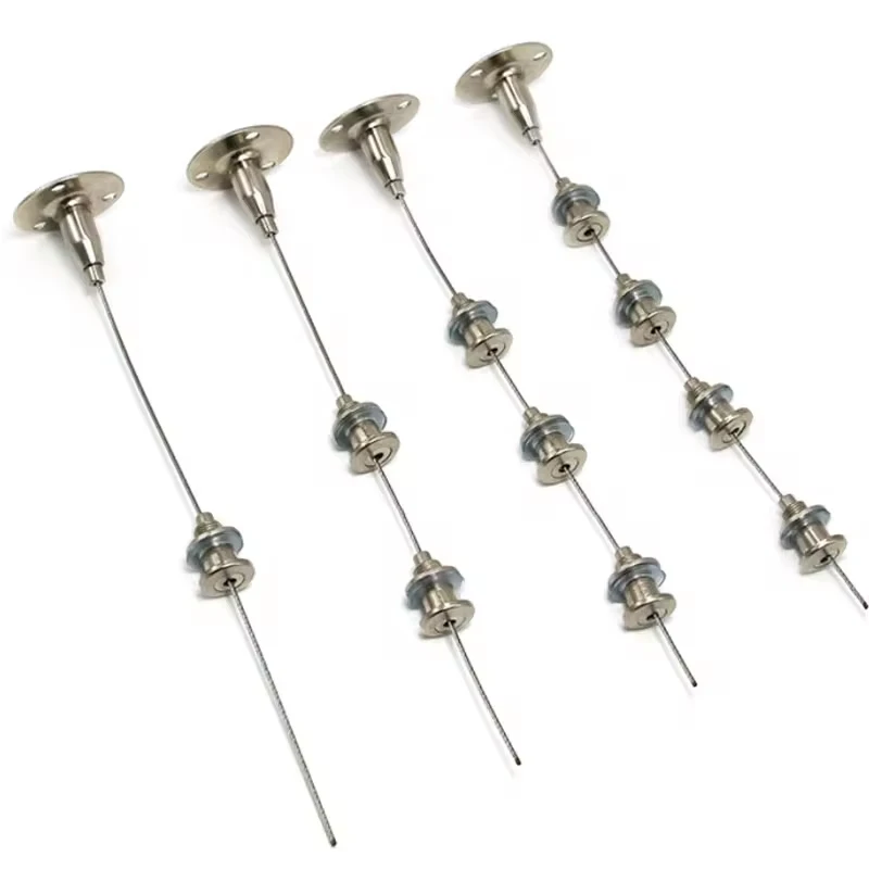 2pcs-0-5-3M-Adjustable-Hanging-Code-Wire-Rope-Stainess-Steel-with ...