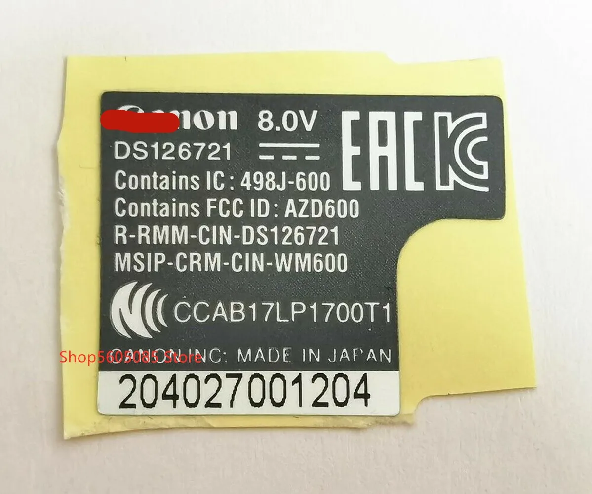 Copy-NEW-Bottom-Base-Logo-Mark-Number-Nameplate-Label-Sticker-Body-Code ...