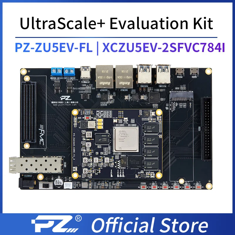 Soc-Fpga-Development-Board-Puzhi-ZU5EV-FL-kit-de-desenvolvimento-Xilinx ...