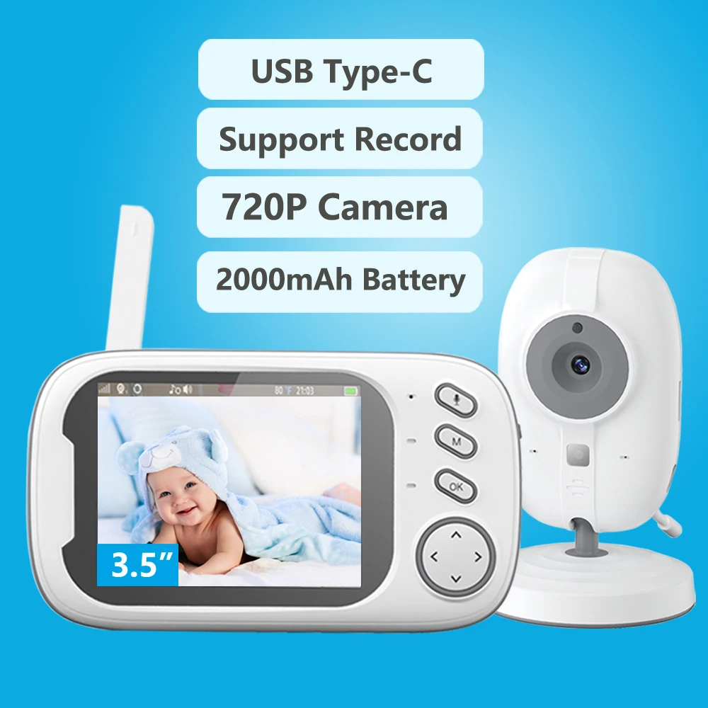 3-5-inch-Wireless-Video-Color-Baby-Monitor-High-Resolution-Baby-Nanny ...