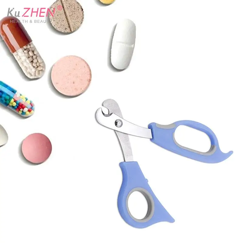 Stainless Steel Creative Scissor Pill Cutter Portable Pill Divider ...