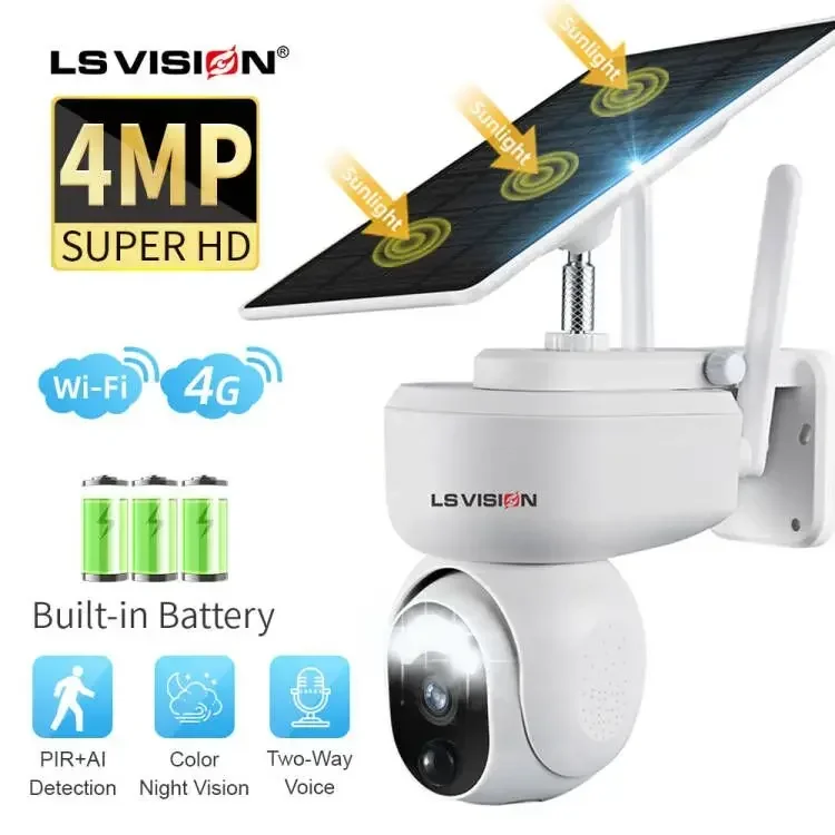 LS-VISION-4MP-4G-Solar-CCTV-Camera-with-Sim-Card-Slot-PTZ-Wifi-IP ...