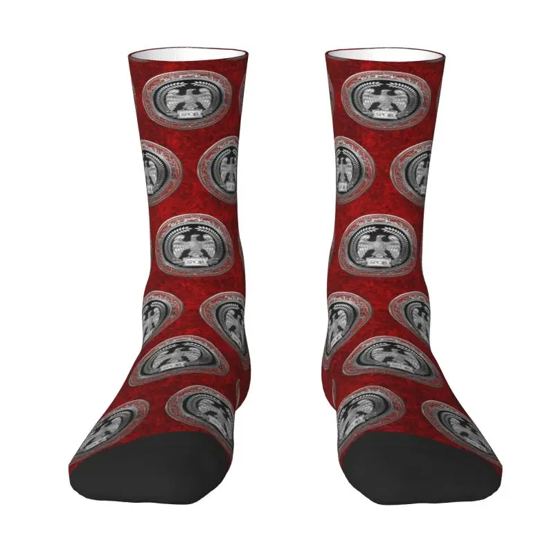 Roman-Empire-Eagle-Men-s-Crew-Socks-Unisex-Funny-3D-Printed-Rome-SPQR ...