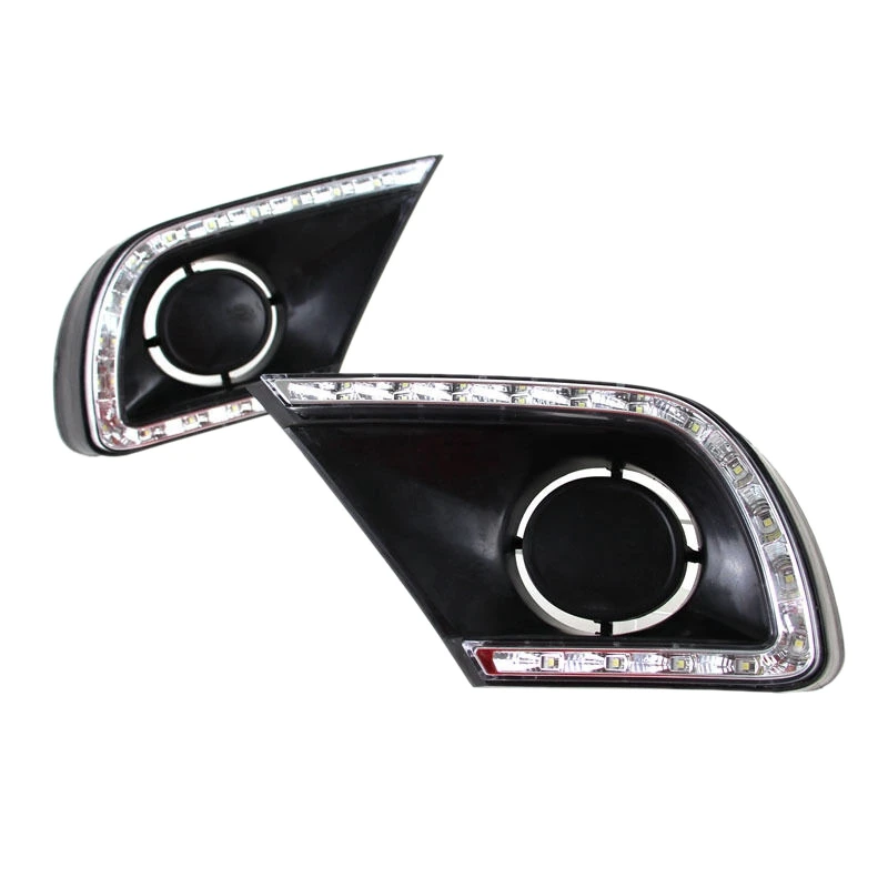 For-Toyota-INNOVA-2013-2015-Daytime-Running-Light-DRL-SMD-Turn-Signal ...