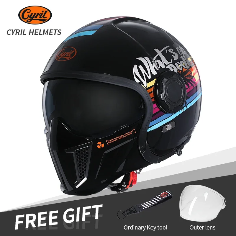 Cyril-Men-s-Certified-Motorcycle-Helmet-2024-Safety-DOT-ECE-Lightweight ...