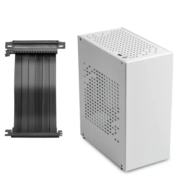 Aluminum HTPC Mini ITX Chassis Game Computer Case Support Graphics Card ...