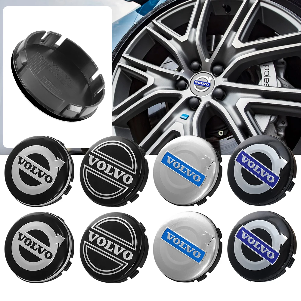 64MM Car Emblem Wheel Hub Center Cap Badge Covers Styling Accessories ...