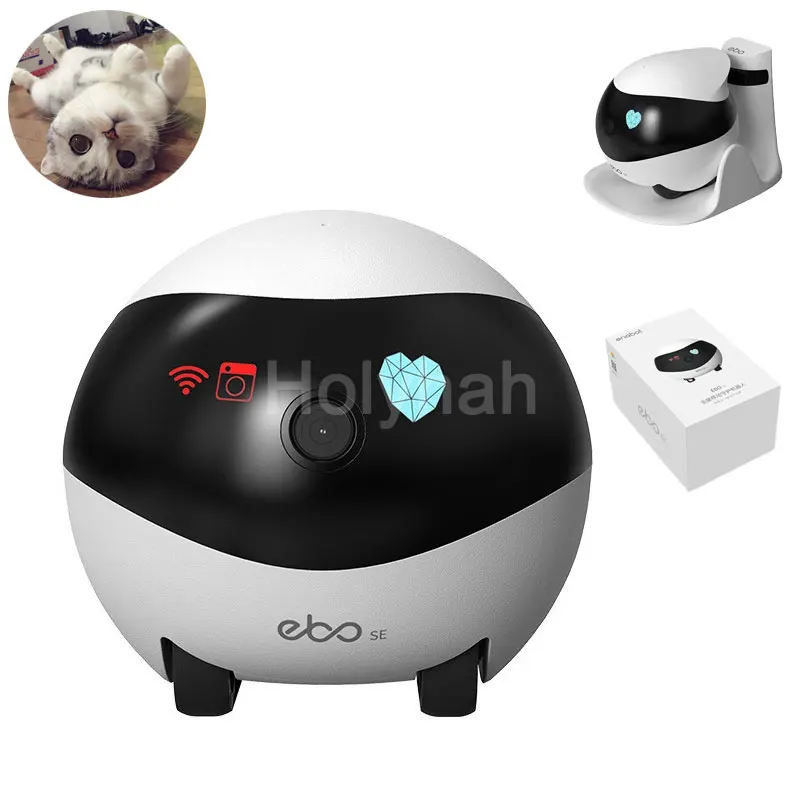 Enabot-AIR-SE-Ebo-Catpal-Smart-Robot-Al-1080P-Pet-Dog-Cat-Voice-Video ...