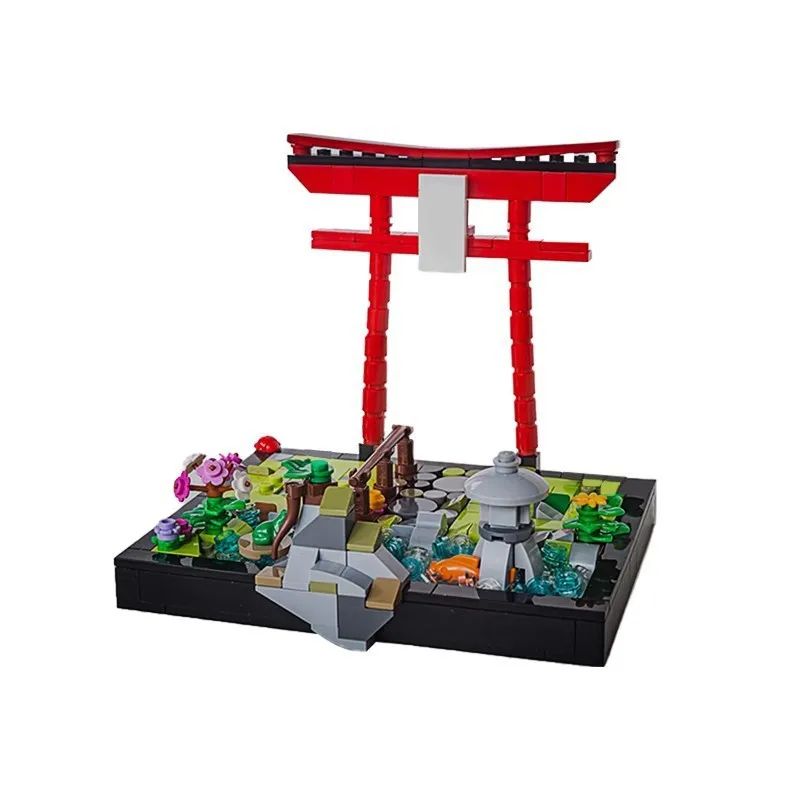 NEW-Japanese-Mini-Street-Block-Mini-City-Street-Special-Japanese-Garden ...