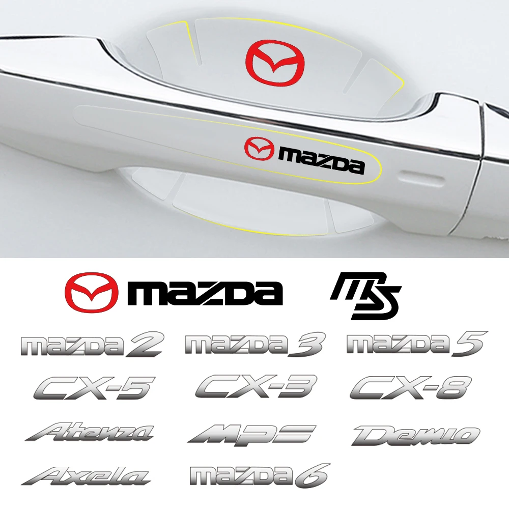Transparent-Car-Door-Handle-Anti-scratch-Protector-Film-Stickers-For ...