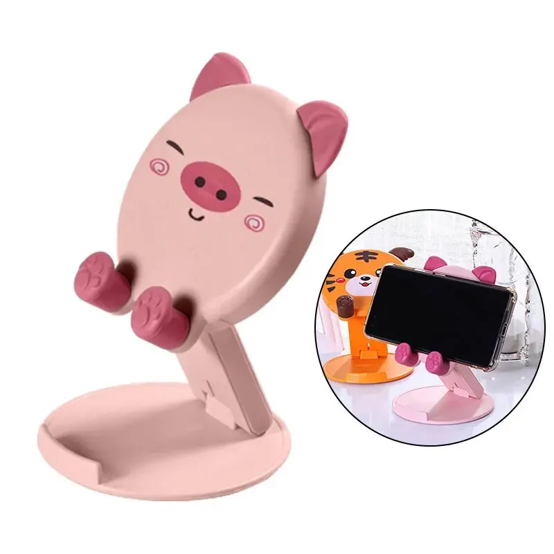 1PC-New-Cartoon-Cute-Phone-Stand-Folding-Small-Portable-Multi ...