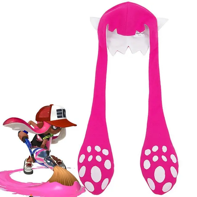 Splatoon Headdress Peripheral Jet Warrior 3 Same Style Squid Cute Hat ...