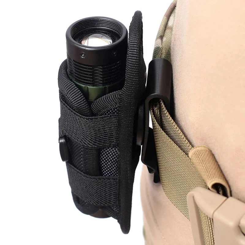 Tactical-Flashlight-Pouch-360-Degree-Holster-Rotary-Torch-Case-Belt ...