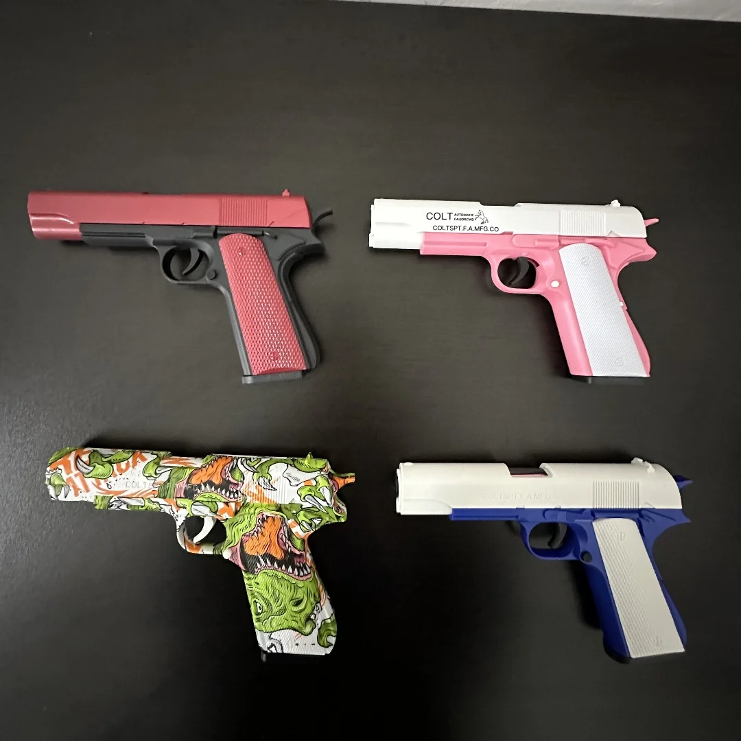 Juguetes-seguros-para-ni-os-y-ni-as-pistola-de-juguete-Glock-de-bala ...