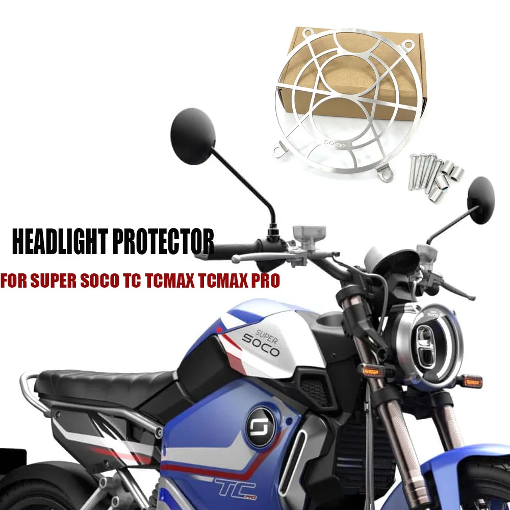 For-Super-SOCO-TS-TC-TCMAX-TCMAX-PRO-Motorcycle-Headlight-Protector ...