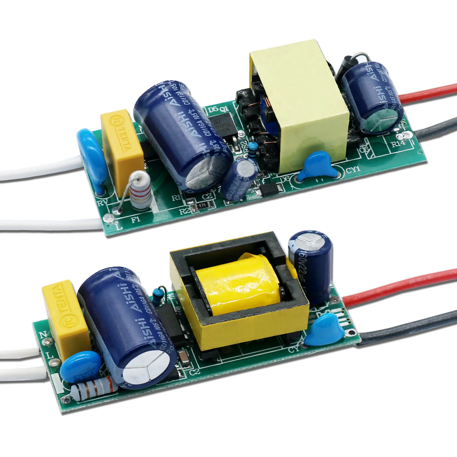 12-18W-18-25W-25-36W-LED-Driver-Power-Supply-Unit-Bare-Board-350mA-LED ...