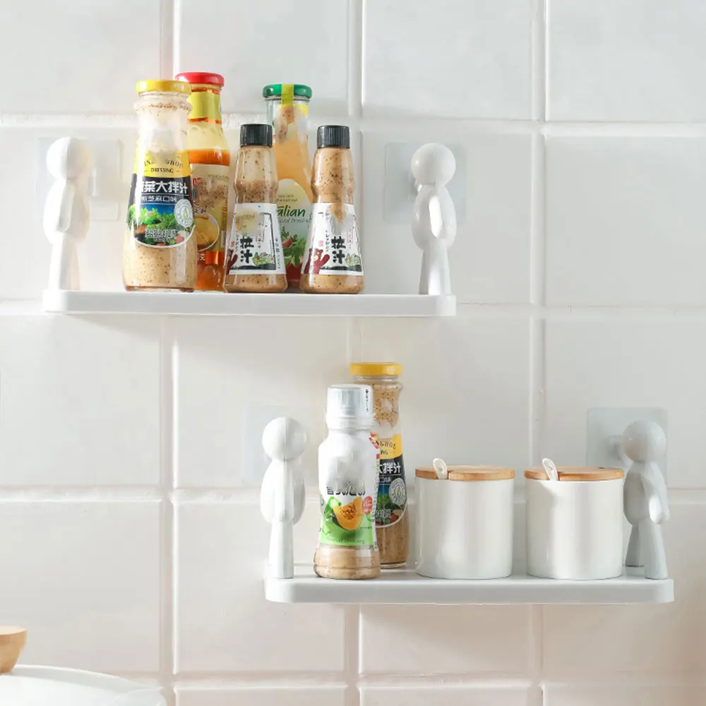 Porte accessoire,HOShelves-Étagère d'angle sans perçage,serviette de ...