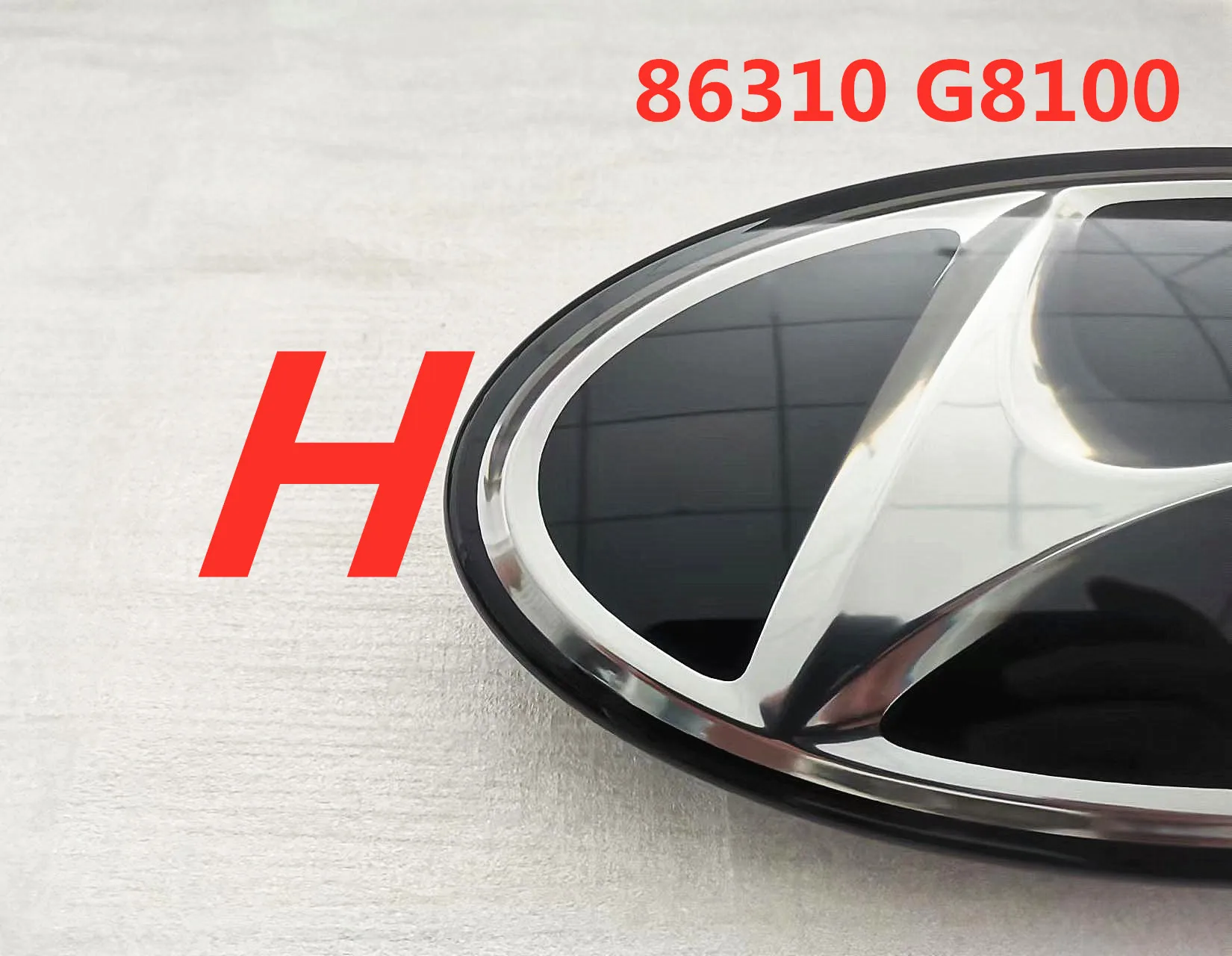 Front Grille Emblem For Hyundai H Sonata 2018-2019 New Original Decal ...