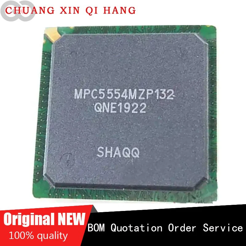 MPC5554MZP132 MPC5554 PBGA416 mikrodenetleyici çip IC 32-bit tek ...