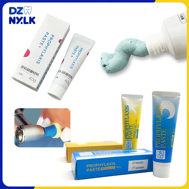 40g Dental Prophy Paste Tooth Polishing Paste Fine/Regular Grit ...