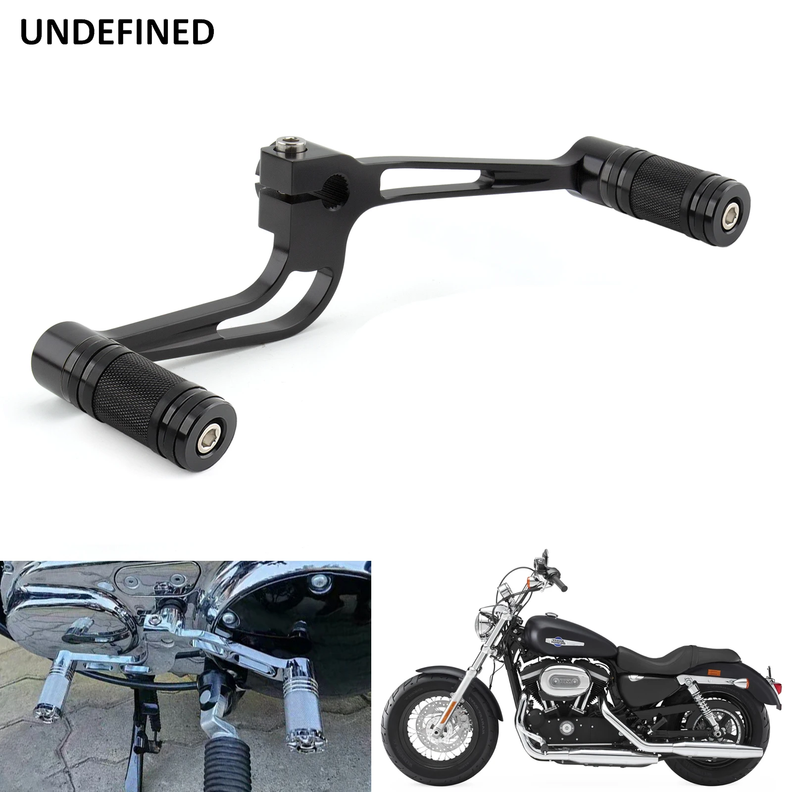 Motorcycle-Mid-Controls-Heel-Toe-Shifter-Shift-Lever-With-Pegs-Fit-For ...
