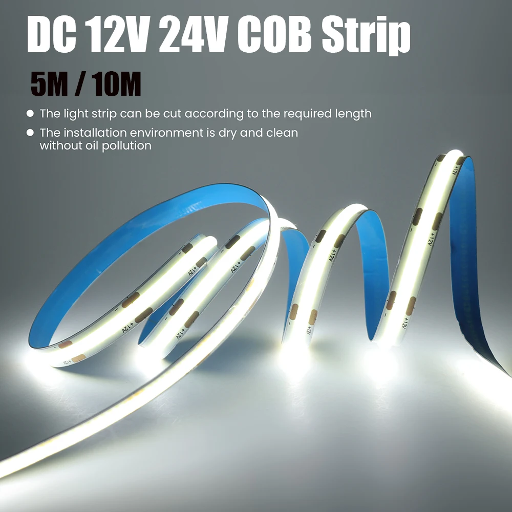 5M-10M-Roll-COB-Strip-DC-12V-24V-320Leds-M-4000K-4000K-6000K-Warm ...