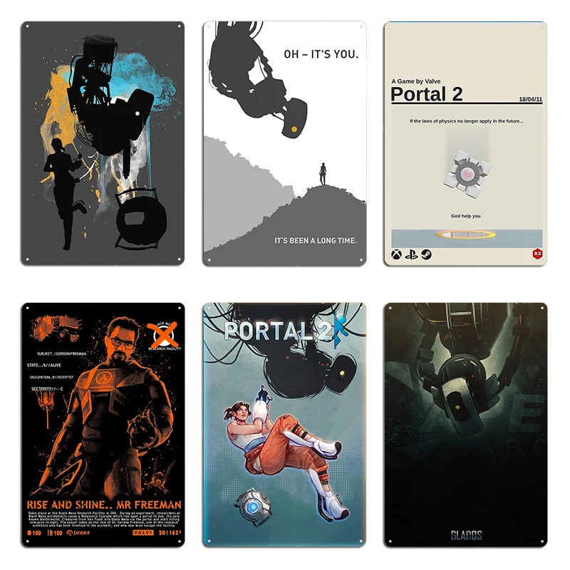Think With Portals Aperture Science Laboratories Portal 2 HALF LIFE ...