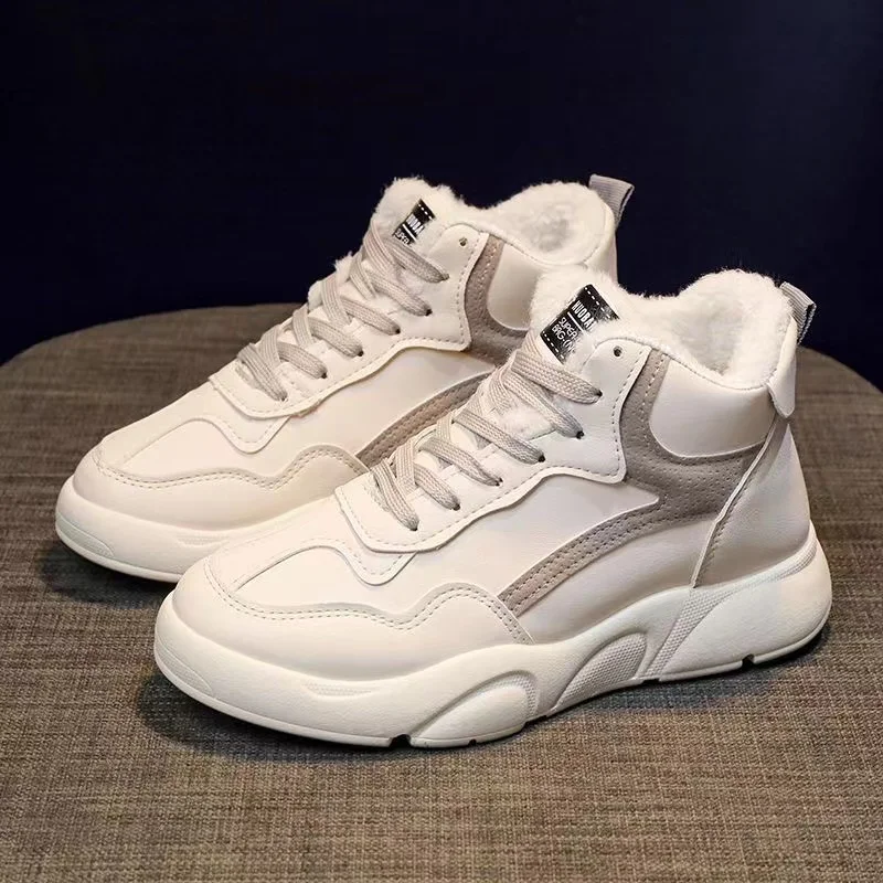 ZANPACE Women Casual Sneakers Winter Warm Platform Woman Snow Boots ...