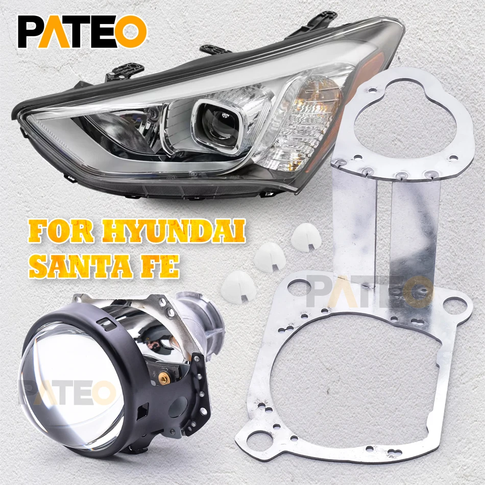 HID-Bi-xenon-Projector-Lens-For-Hyundai-Santa-Fe-Replace-Headlight ...