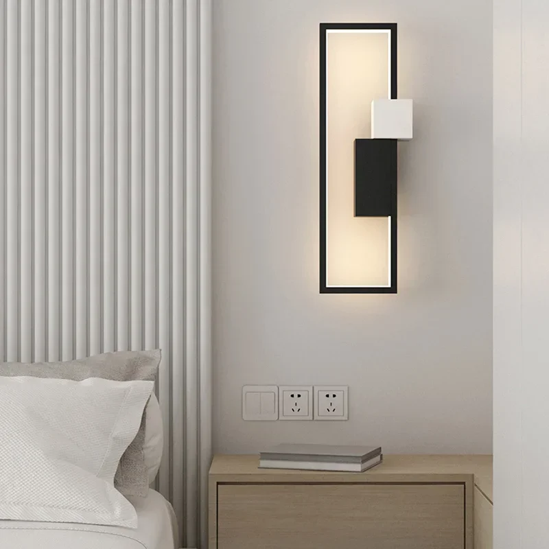 Modern-LED-Wall-Lamps-For-Living-Room-Study-Room-Bedroom-Bedside-Aisle ...