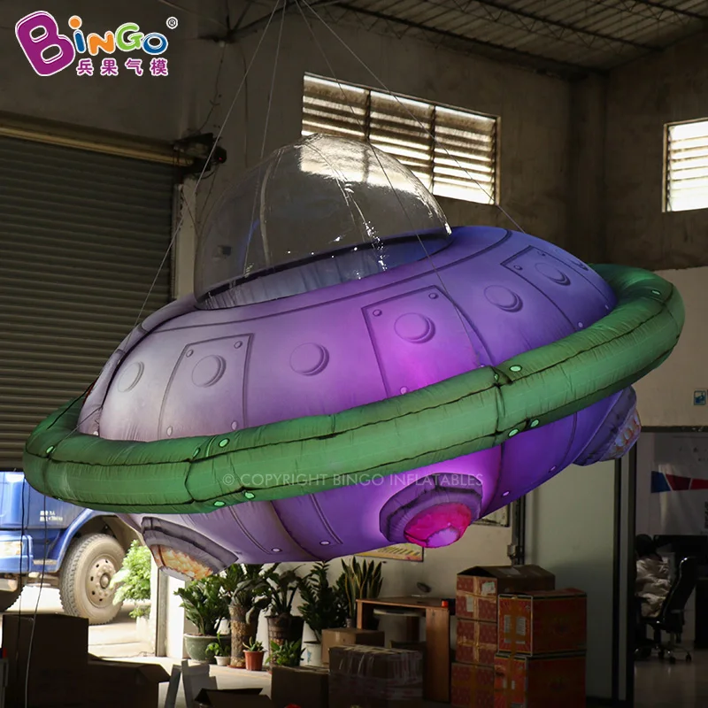 Inflatable Flying Saucer Toy