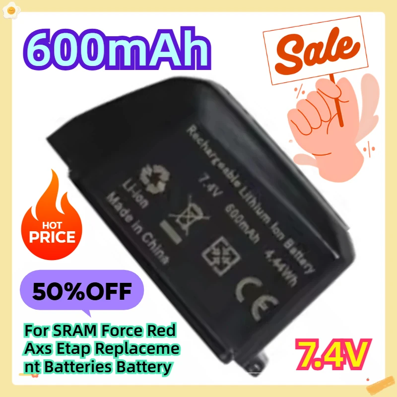 For SRAM Force Red Axs Etap Replacement Batteries Battery 600mAh ...