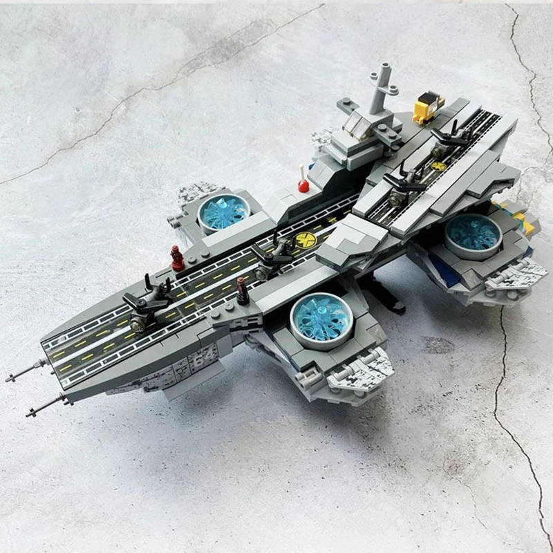 Disney-Marvel-Avengers-S-H-I-E-L-D-Leaguer-Heroes-Helicarrier-Building ...