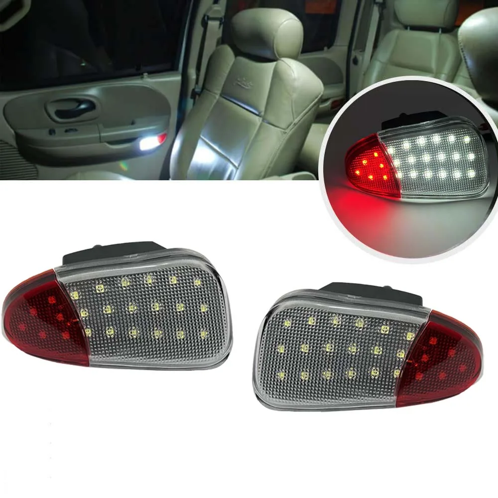 1-Pair-Car-Interior-Door-Panel-Courtesy-Light-12V-LED-Lamps-For-Ford-F ...