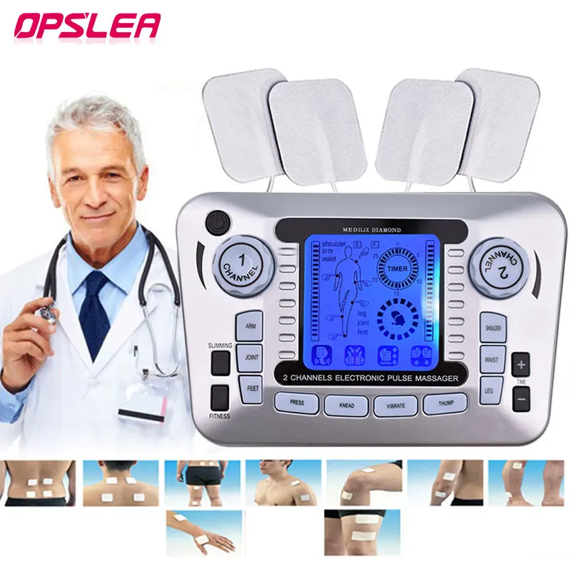12-Modes-Health-Care-Machine-TENS-Muscle-Electrostimulator-EMS-Eletric ...