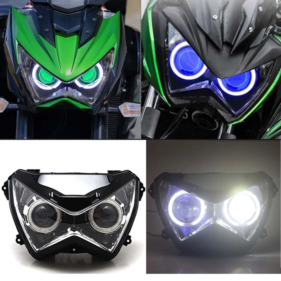 Motorcycle Accessories Headlight LED Custom Headlamp HID Bi-Xenon ...
