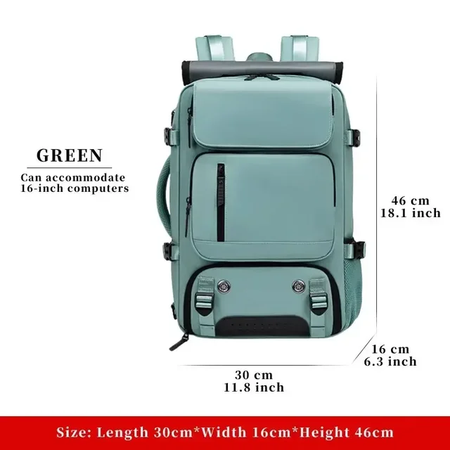 SWISS Travel Backpack Waterproof 16 Inch Business Laptop Backpack ...