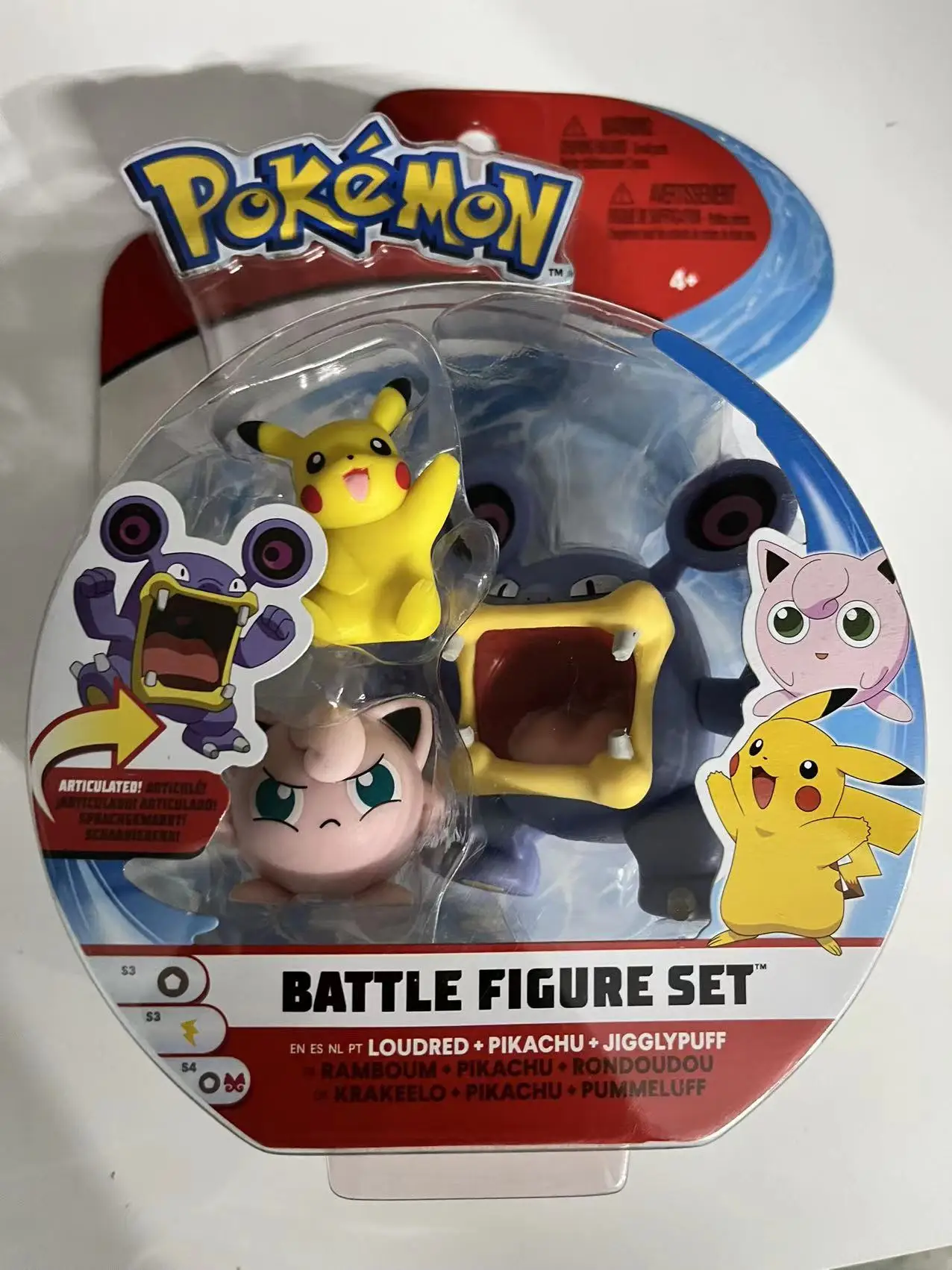 Original Takara Tomy Pokemon Anime figuras de acción Pikachu Gyarados ...