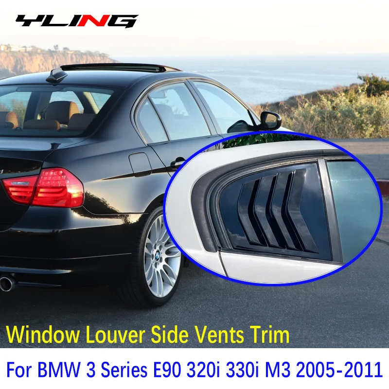 For-BMW-3-Series-E90-E91-320i-323i-325i-330i-M3-Car-Rear-Window-Shutter ...