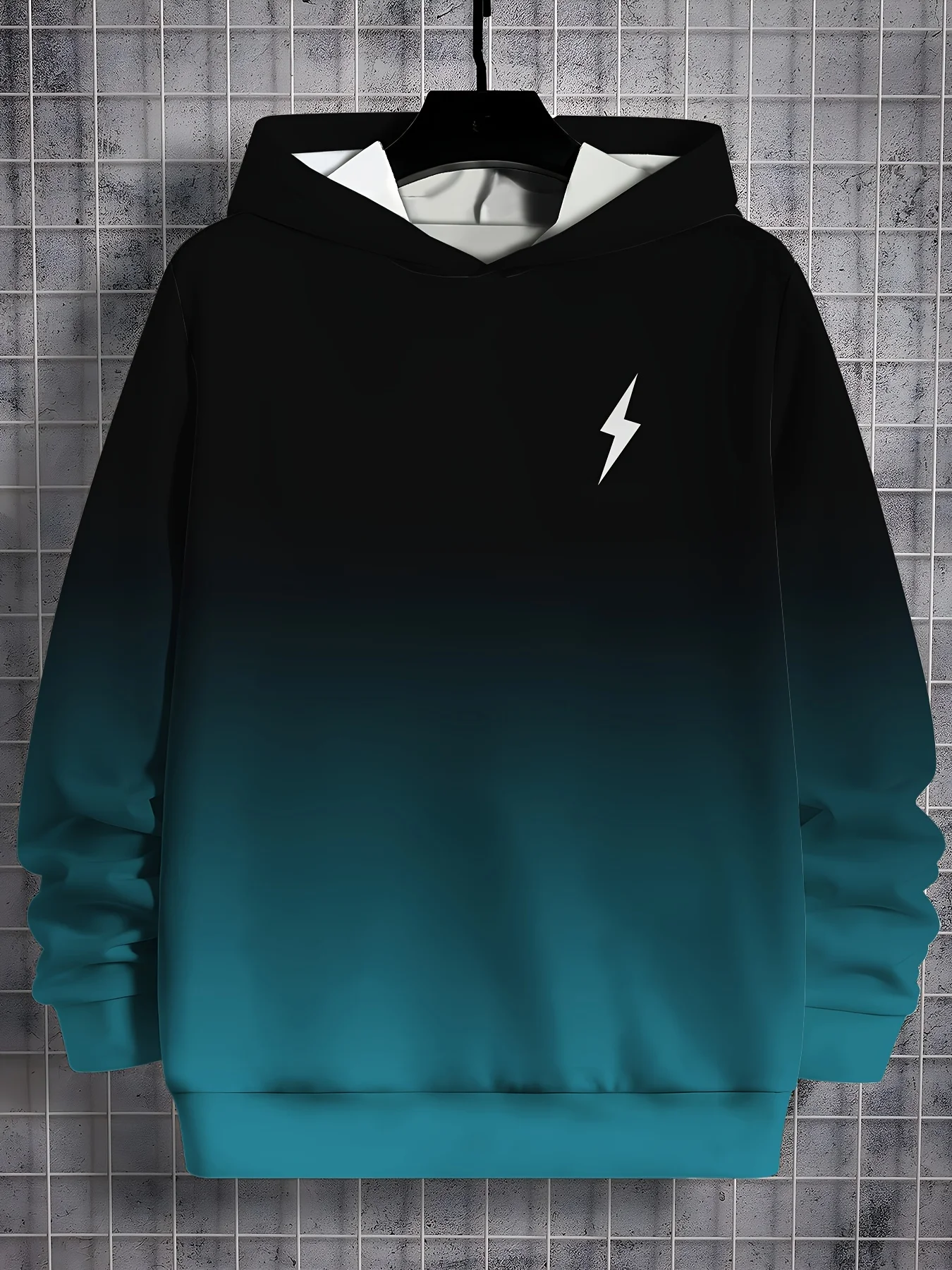 Men-s-Casual-Fashion-Pullover-Hoodie-Monogram-Gradient-Style-Ideal-for ...